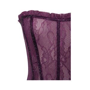 Miss Circle | Dresses | Verna Purple Lace Corset Dress | Poshmark